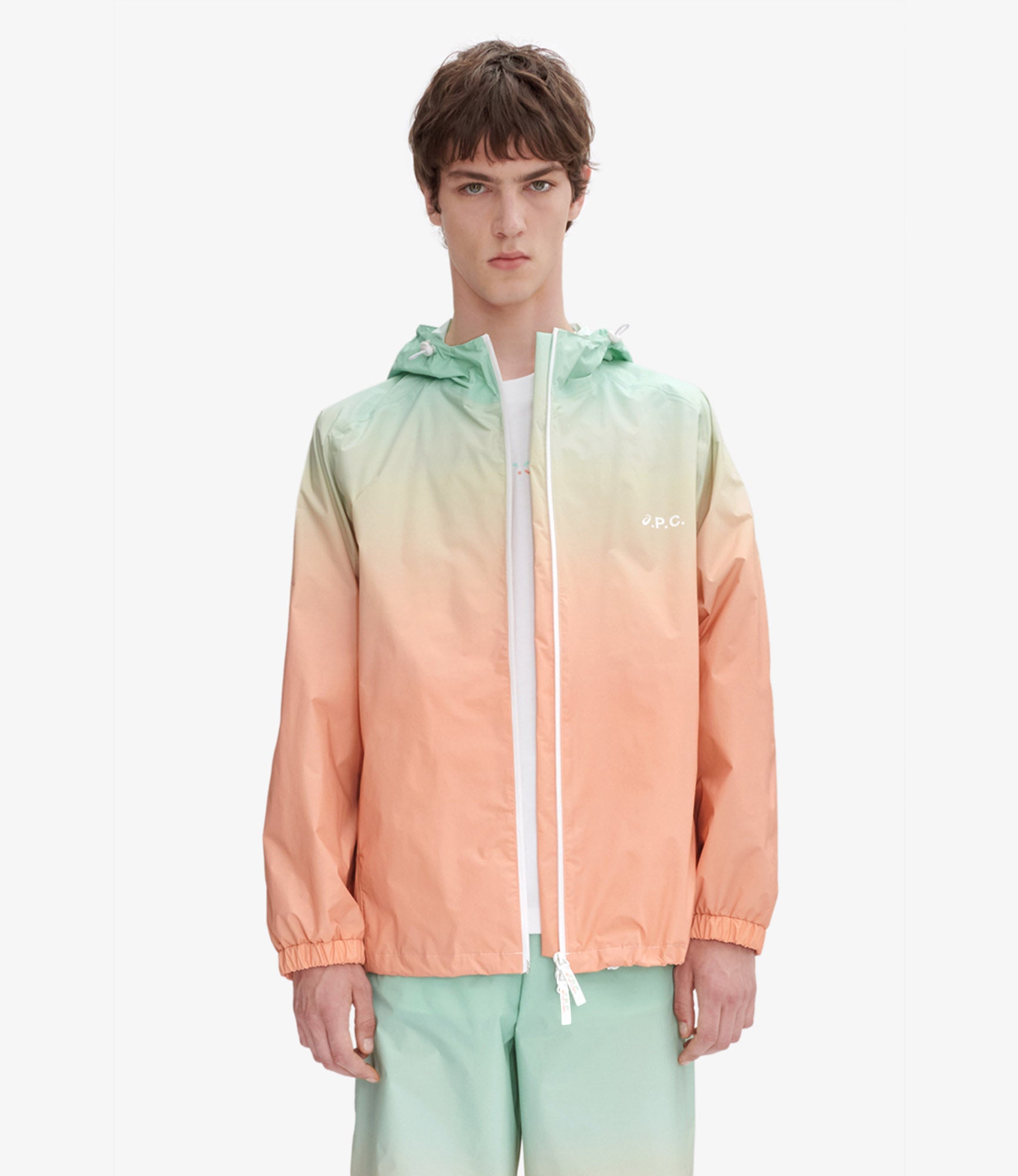 Meadow jacket | Gradient water-repellent polyester | A.P.C. Ready-to-Wear