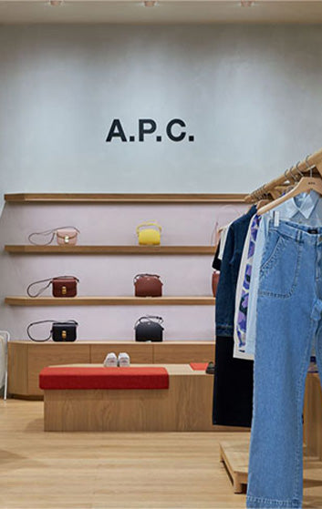 Opening of the first A.P.C. shop in Taipei