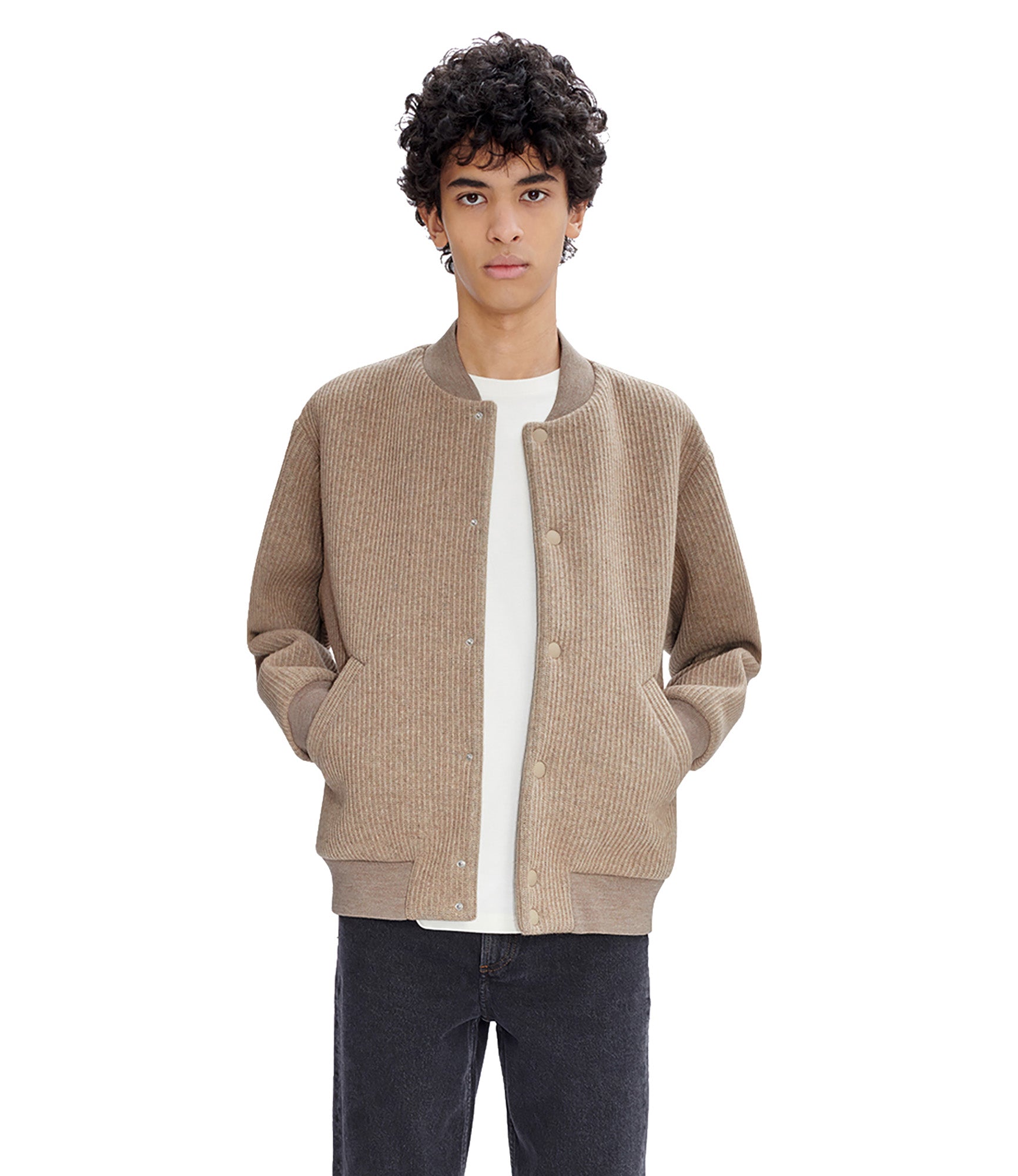 Mick jacket | Technical knit in recycled wool | A.P.C. Ready to Wear
