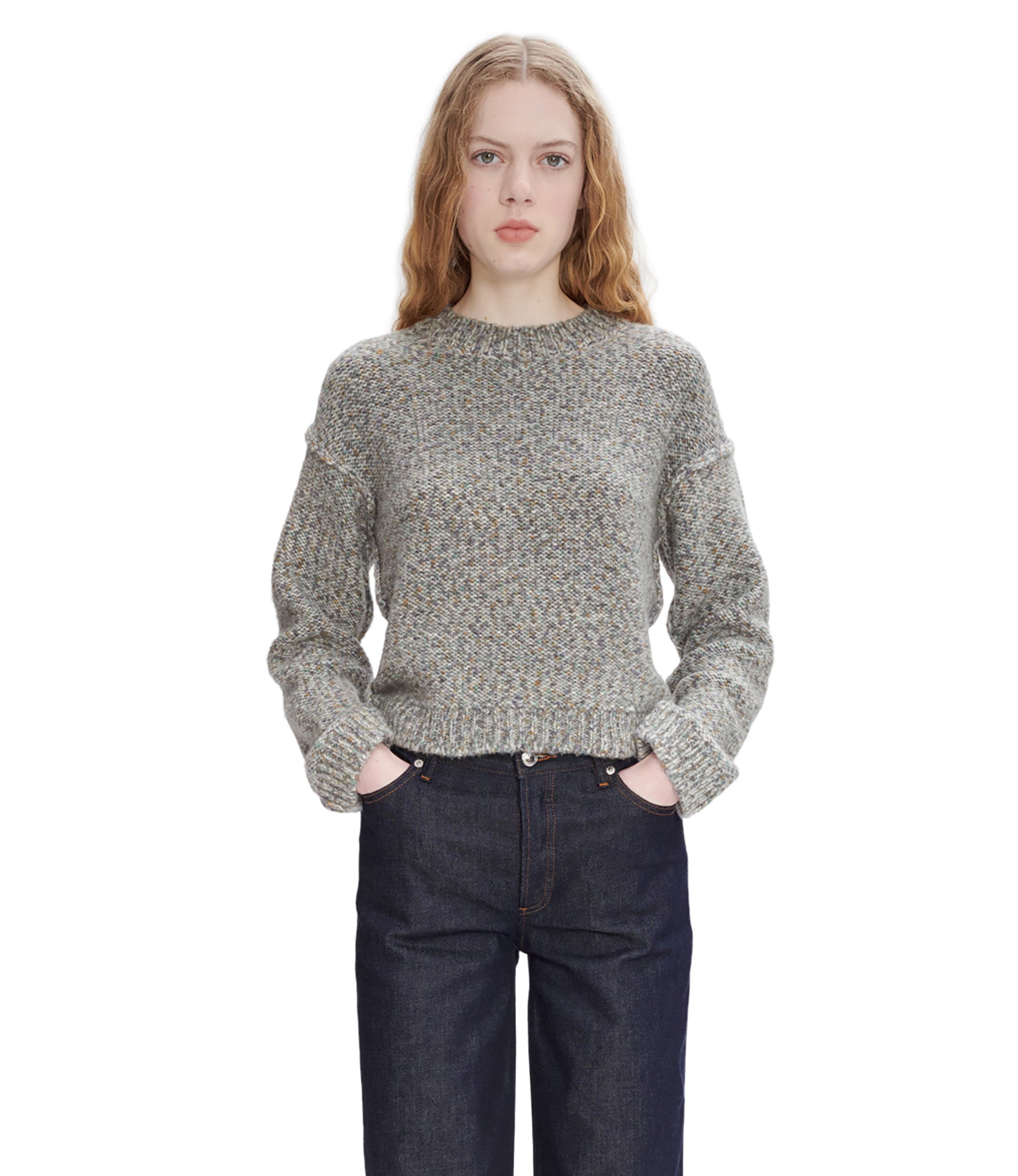 Lily sweater | Multicoloured Alpaca wool blend | A.P.C. Ready to Wear